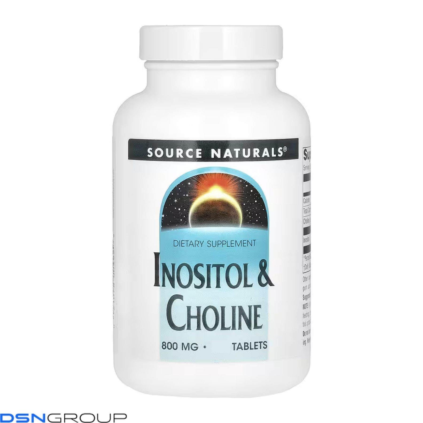 Inositol & Choline 800mg - 50 tabs купити оптом по найкращій ціні від ...