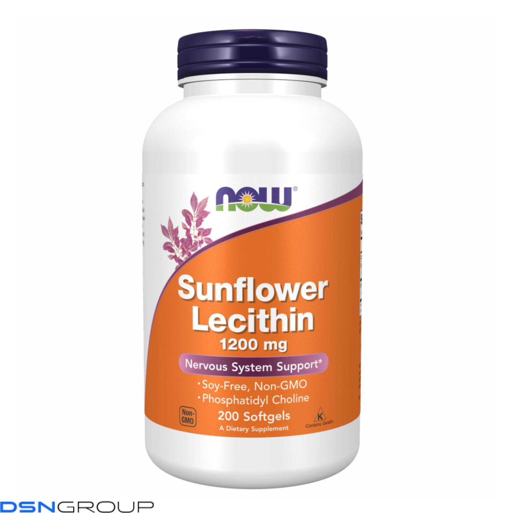 Sunflower Lecithin 1200mg - 200 sgels купити оптом по найкращій ціні ...