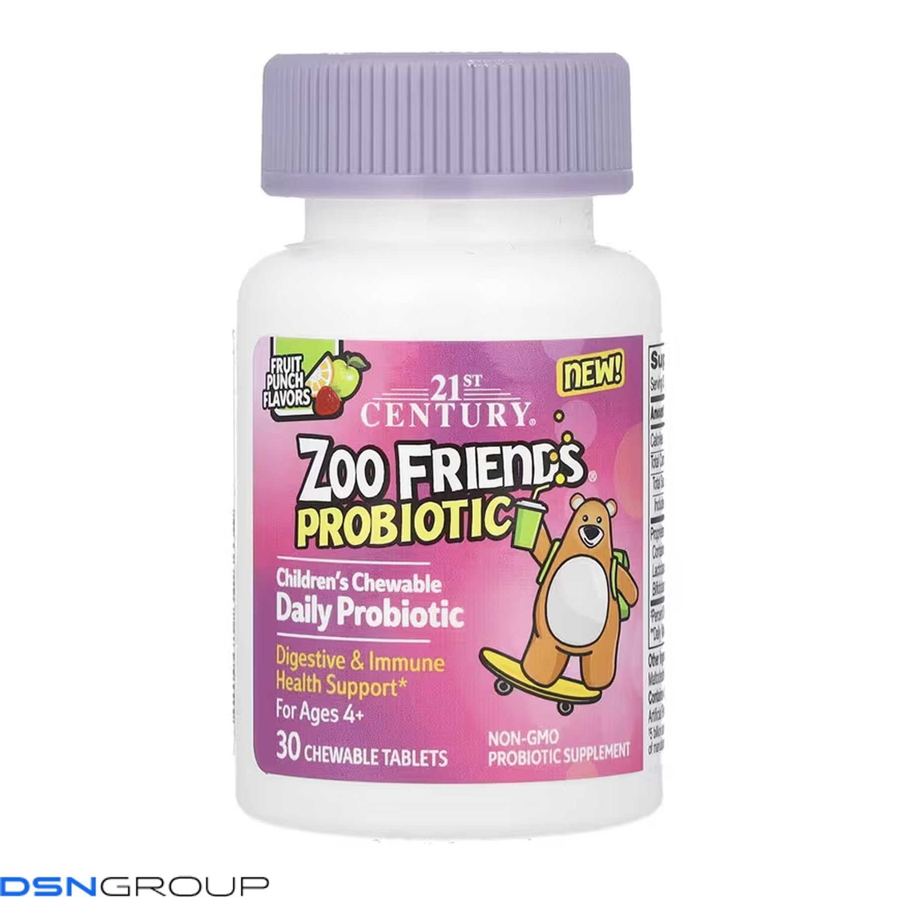 Zoo Friends Probiotic - 30 chewable tabs купити оптом по найкращій ціні ...