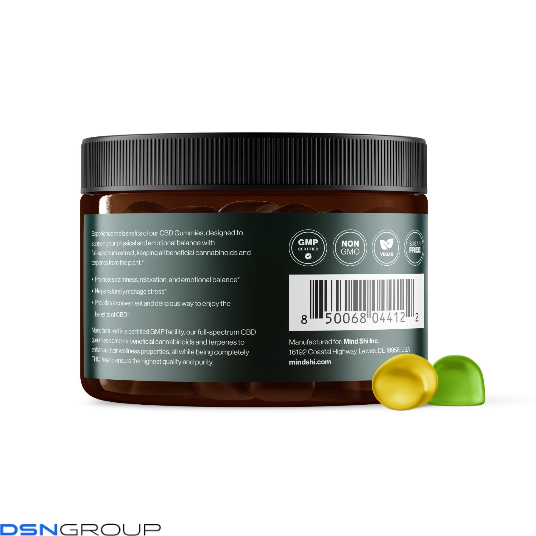 CBD Gummies Full Spectrum 750 mg Apple & Lemon - 30 gummies купить ...