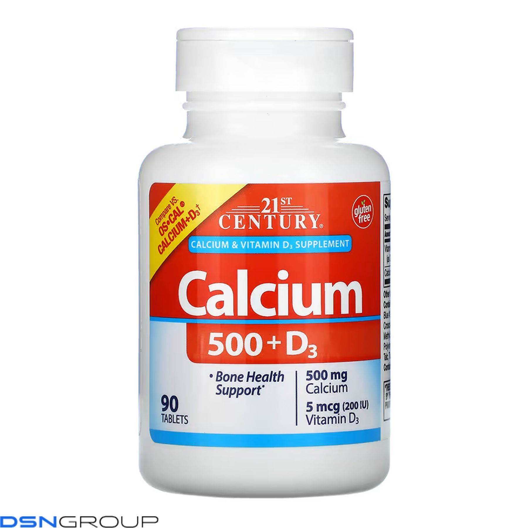 Calcium 500 mg + D3 - 90 tabs купити оптом по найкращій ціні від ...