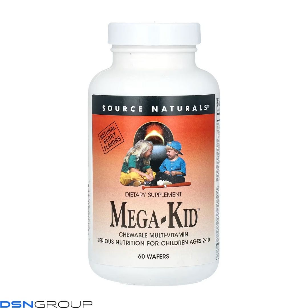 (Очікування) Mega-Kid™ - 60 Wafer Berry купити оптом по найкращій ціні ...